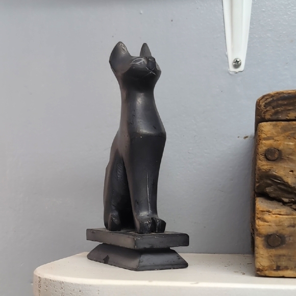 Accents | Vintage Bastet Greek Goddess Cat Sculpture | Poshmark